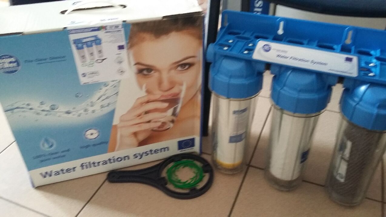 Hišni vodni filter Tripleks® Aquafilter + komplet filtrirnih vložkov